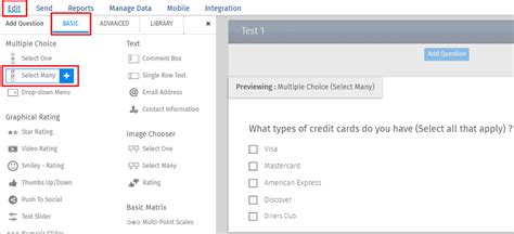 multiple choice select many questionpro help document