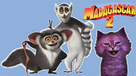 Мадагаскар 2 Смешной и милый жираф делает такое 🐱 Madagascar 2 с говорящим КОТЕНКОМ АБИ 237