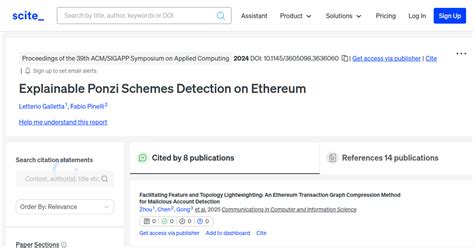 Explainable Ponzi Schemes Detection On Ethereum