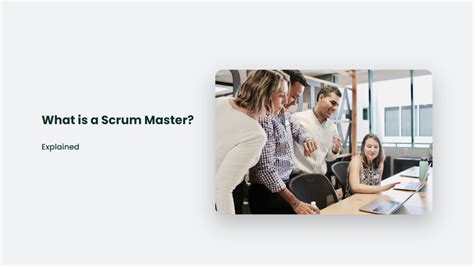 What Is A Scrum Master Explained CJ CO
