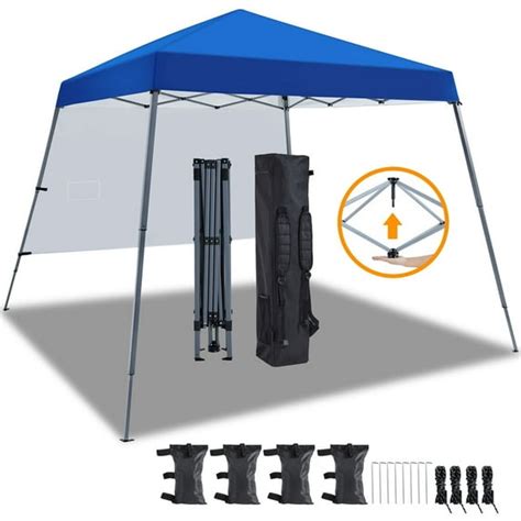 Aetherlove 10×10ft Pop Up Canopy Tent With Backpack 10x10 Base