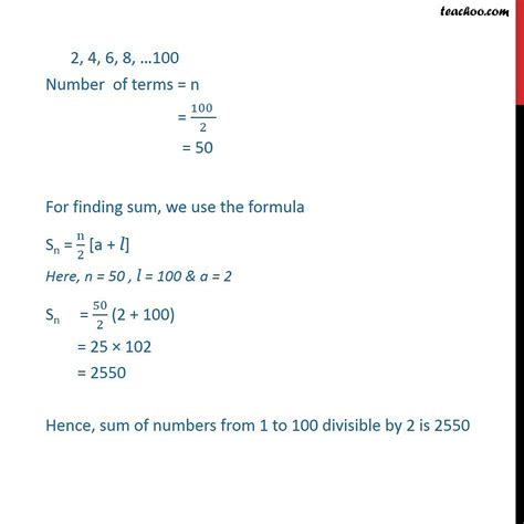 Question 5 Find Sum From 1 To 100 That Are Divisible By 2 Or 5