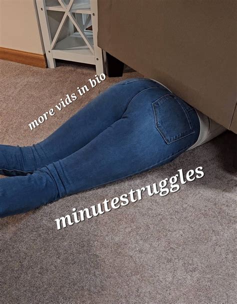 Stuck Under Chair In Tight Jeans By Minutestrugglesog On Deviantart