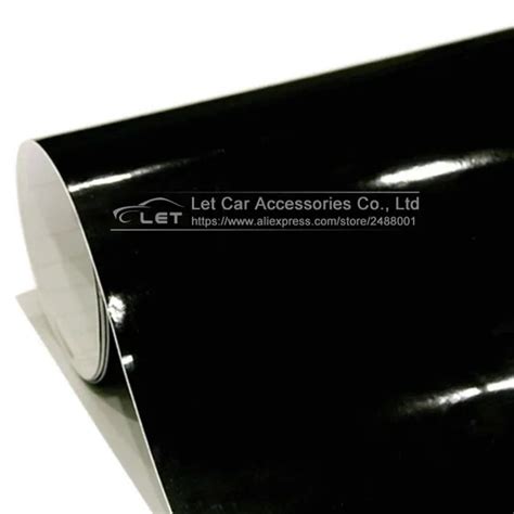 10203050152cm 블랙 광택 비닐 필름 광택 광택 자동차 랩 호일 스티커 기포가 없는 오토바이 자동차 포장 자동차 랩 포일 스티커 공기 방울 없음차량용