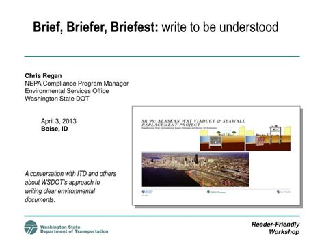 Ppt Brief Briefer Briefest Write To Be Understood Powerpoint