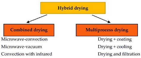 The Scheme Of The Division Of Hybrid Drying Methods Own Elaboration Download Scientific