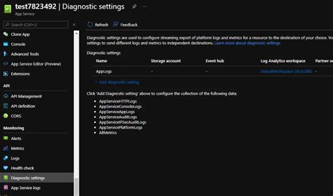 Powershell Ile Azure Webapp Loglarini Log Analytics Workspace Icerisine Gondermek Baki