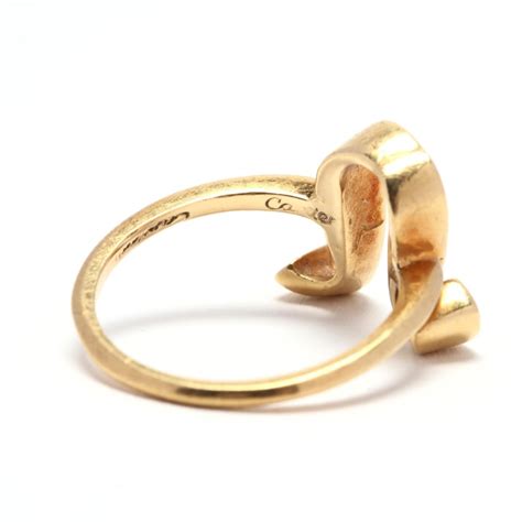 Vintage Cartier 18 Karat Gold Leo Zodiac Ring At 1stdibs Cartier Zodiac