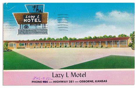 DR PATRICK S POSTCARD ROADSIDE Lazy L Motel Society For Commercial Archeology