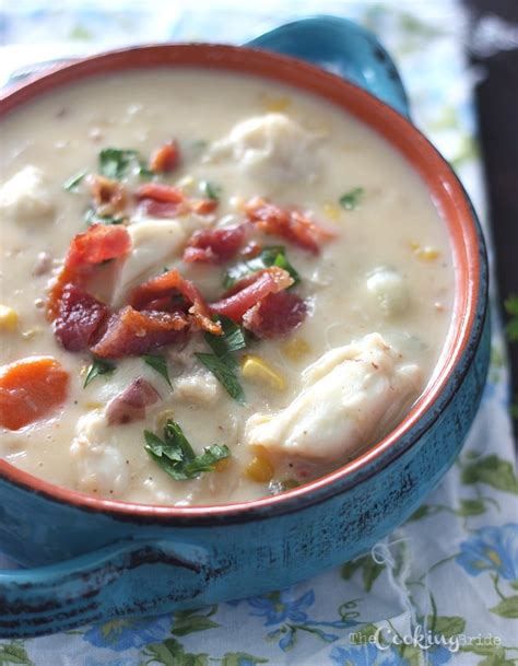 Corn And Crab Chowder The Cooking Bride