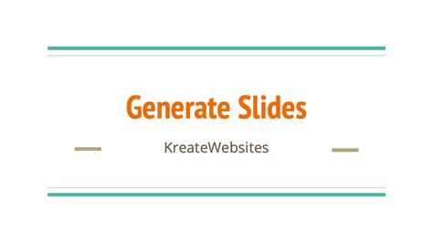 Generate Powerpoint Slides With Prompts