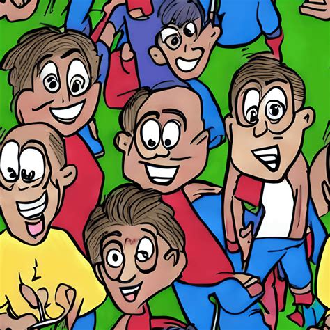 Cartoon Repeating Pattern Graphic · Creative Fabrica