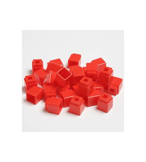 Unifix Cubes Red Clip Art Library
