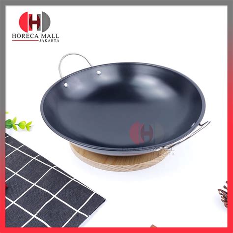 Jual Horeca Mall Kuali Mini Penggorengan Stainless Steel Wajan Kecil Tumis Kuali Serabi Anti