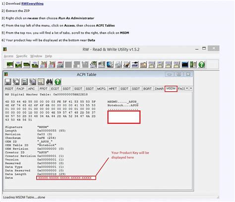 Reading BIOS Located Product Key Info Solved Windows 7 Forums