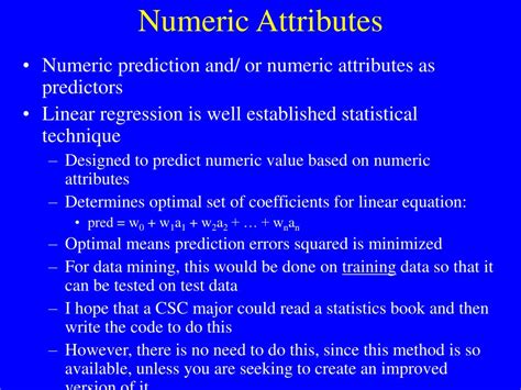 Ppt Data Mining Algorithms Linear Models Powerpoint Presentation