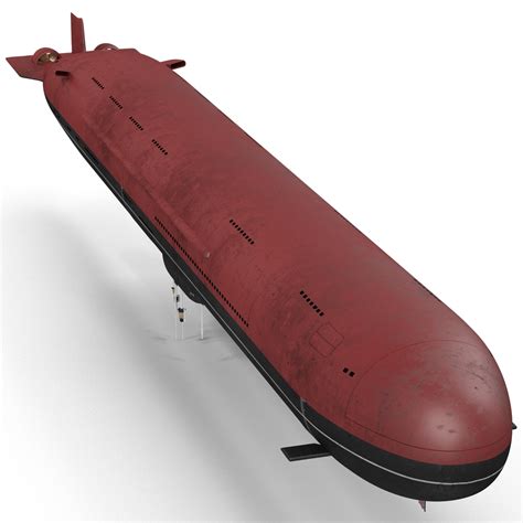 Typhoon Class Submarine 3d Max