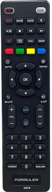Formuler Replacement Remote