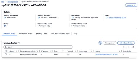 Simplify Amazon Vpc Security Groups Management With Vpc Associations And Security Groups Sharing