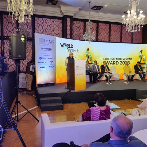 Anand Limaye Receives Mms Lifetime Achievement Award 2023