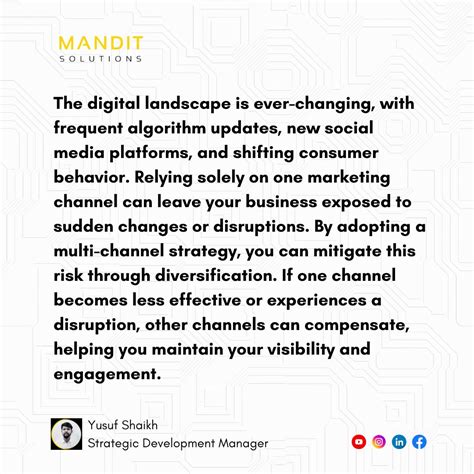 Yusuf Shaikh On Linkedin Secure Your Marketing Success With A Multi