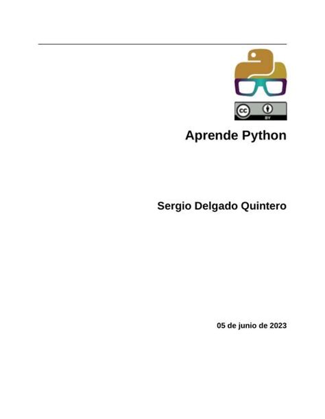 Aprende Python Edgar Udocz