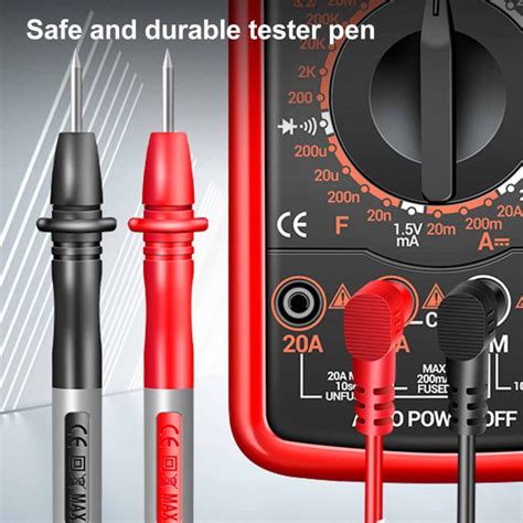 Digital Multimeter Prevent Drop Short Circuit Detection Multifunctional