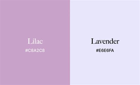 Lilac Color Code