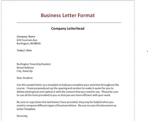 16 Important Business Letter Templates In Word Word Excel Fomats