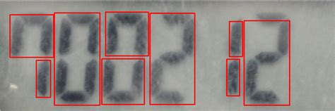 Python Opencv Recognizing Discontinuous Digits Multiple Contour
