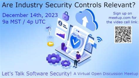 Join Us For A Meetup On Security Controls Dustin Lehr Posted On The Topic Linkedin