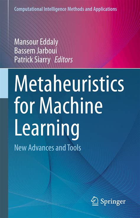 Metaheuristics For Machine Learning Printrado