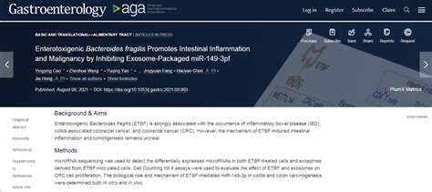 产肠毒素脆弱类杆菌促肠炎、大肠癌等新机制获解析，医生发现新的潜在治疗手段