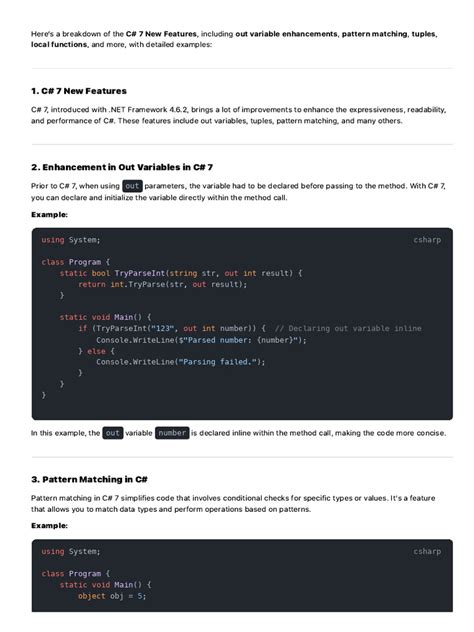 5 new csharp features d8d86c84 962e 46f5 a0b1 01c2eeddf06f pdf c