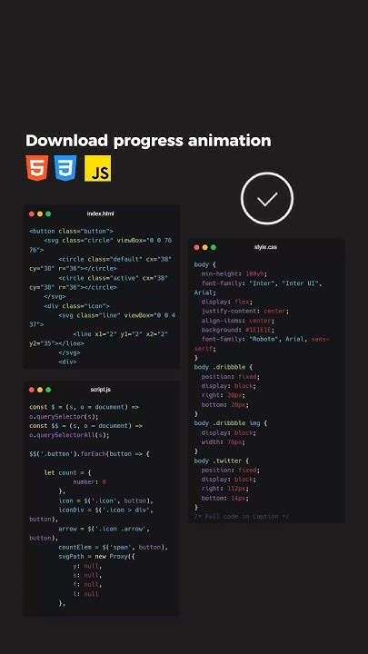 Download Progress Animation Html Css Mubasher Developer Shorts Htmlcss Animation Youtube