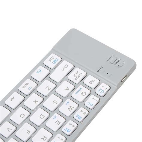 Convenient Folding Bt Keyboard Compatibility Intelligent Matching Simple And Compact Long Lasting
