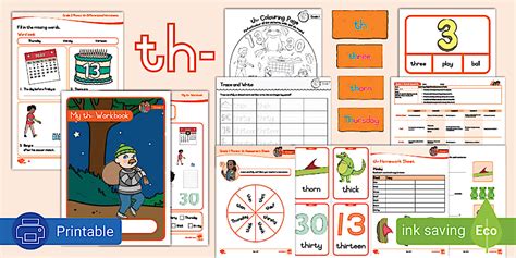 Grade 1 Phonics Pack Th