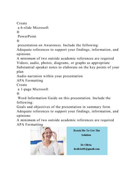 Create A Powerpoint Presentation With 12 To 15 Slides That Addressesdocx