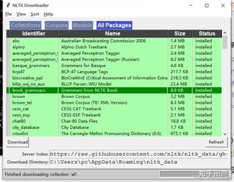 如何用 Python 中的 Nltk 对英文进行分析和处理？ 知乎