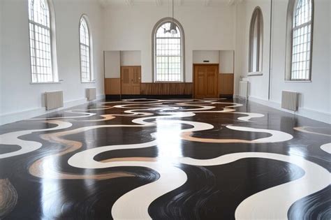 D Floor With Fractal Patterns Premium AI Generated Image