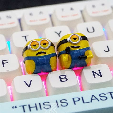 Minion Keyboard Button Minion Keycap Grus Rise Shopee Singapore