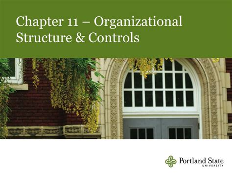PPT Chapter Organizational Structure Controls PowerPoint Presentation ID