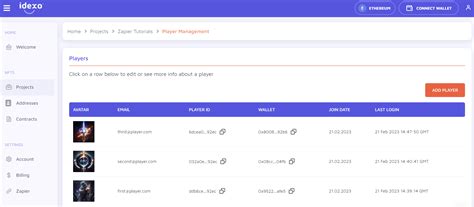 Player Management System For Web3 Games