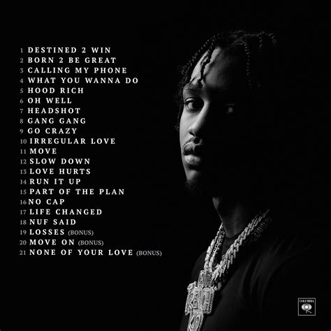 Lil Tjay Reveals Release Date Tracklist And Artwork For Next Album My