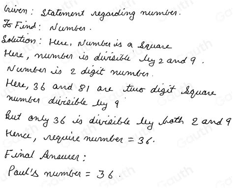 Solved Paul Is Playing A ‘guess My Number Game He Gives These Clues