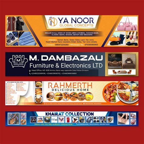 Shops Banner Designs Compilation On Behance