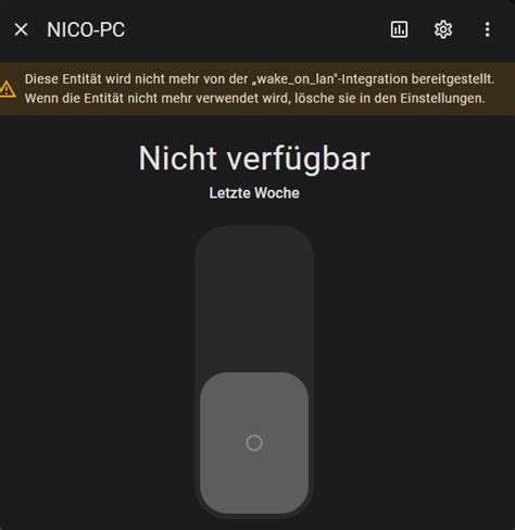 Wake On Lan Integration Does Not Provided Entities Anymore Configuration Home Assistant