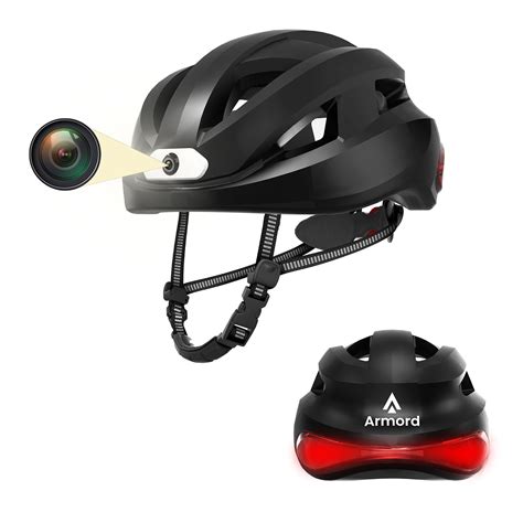 Armord Bike Helmet For Adults Smart Helmets With 1080p 60 Fps Sports