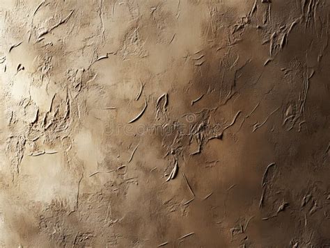 Decorative Plaster Effect Creating A Textured Background Stock