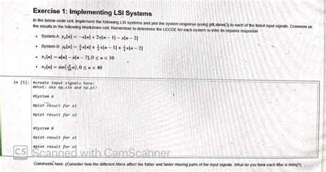Convolution Of Signals Using Pythonplease Solve